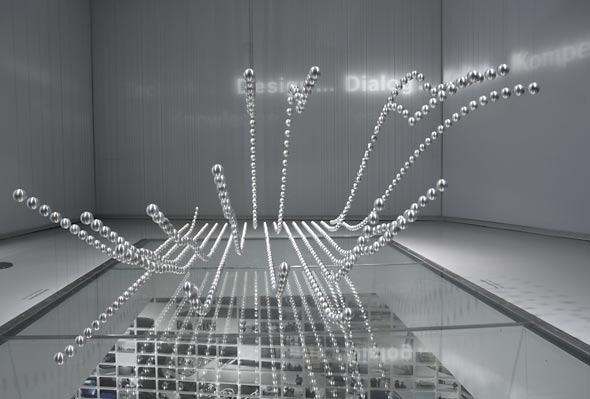 Kinetic Sculpture at BMW Museum | Amusing Planet